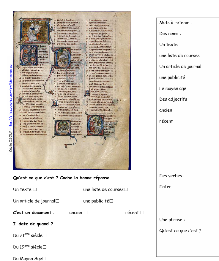 Le lai de Bisclavret de Marie de France-Moyen Age-5è-en classe ...