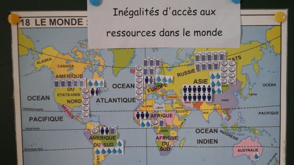 Des inégalités dans le monde (CM2 de Mazières sur Béronne) – Projet Celsius