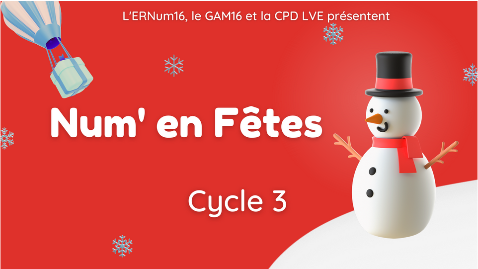 Num’en fêtes ! C2 et C3 – Circonscription de Cognac