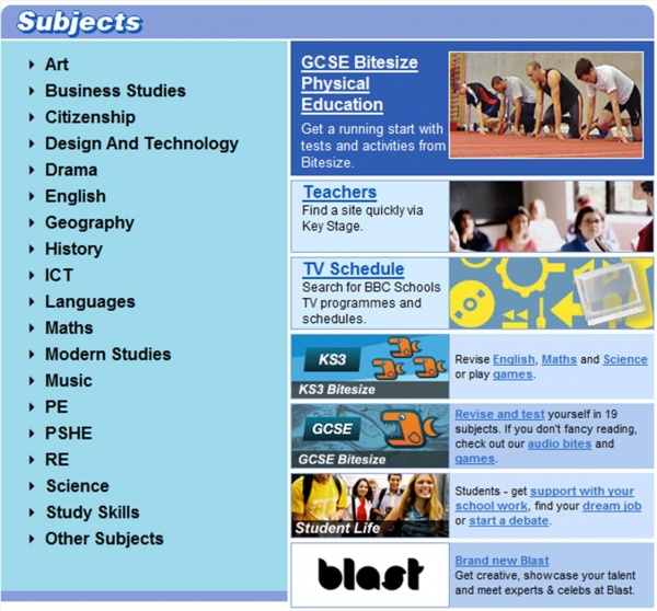 School subjects – The Teacher's Blog