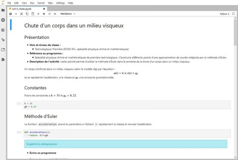 De nouveaux notebooks pour l’ENT avec Jupyter Notebook | Accompagner ...