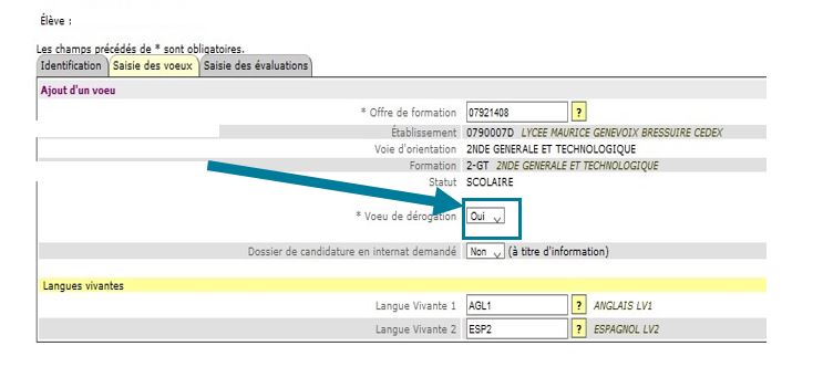 FAQ orientation – affectation
