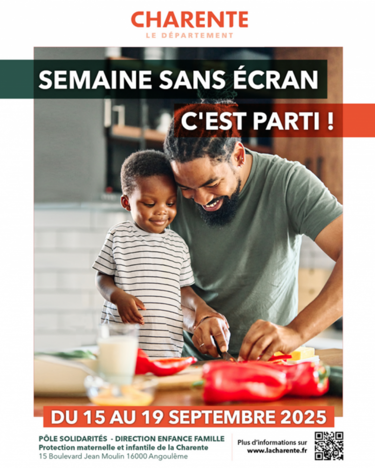 [PMI Charente] Lancement de la semaine sans écran – Mission maternelle