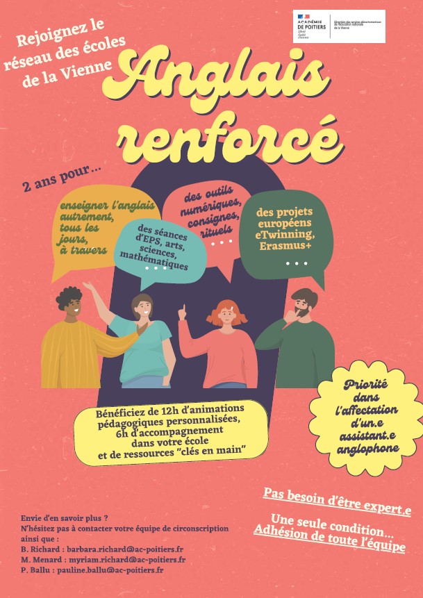 Le parcours “Anglais renforcé” de la Vienne | Mission Langues vivantes ...