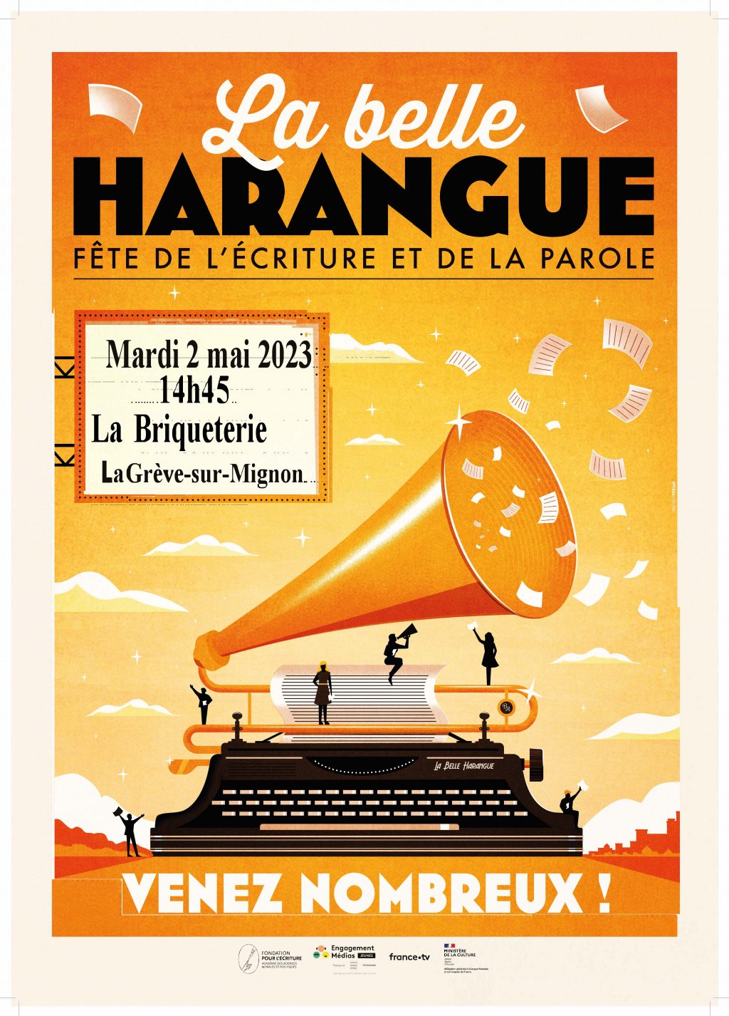 C’est demain ! La Belle Harangue de la CHAAR à La Grève-sur-Mignon ...